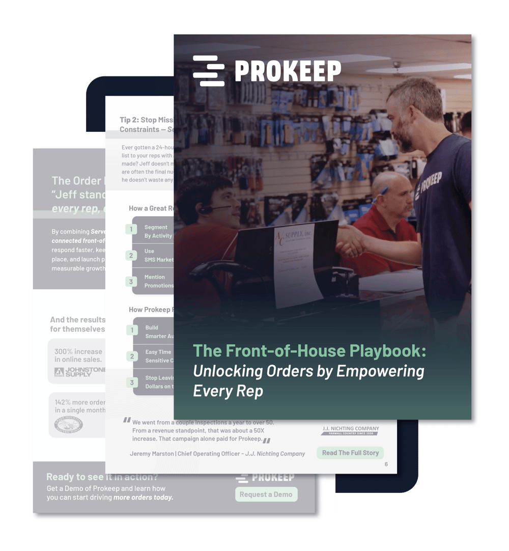 Distributor Playbook: Unlocking the Front-of-House to Drive Orders